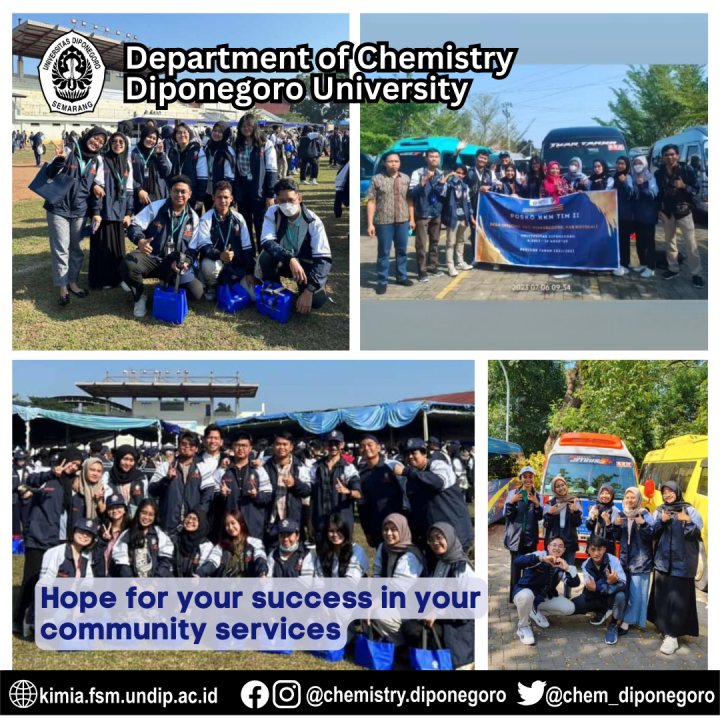 Chemistry Students of UNDIP's 2020 Batch Depart for Community Service ...
