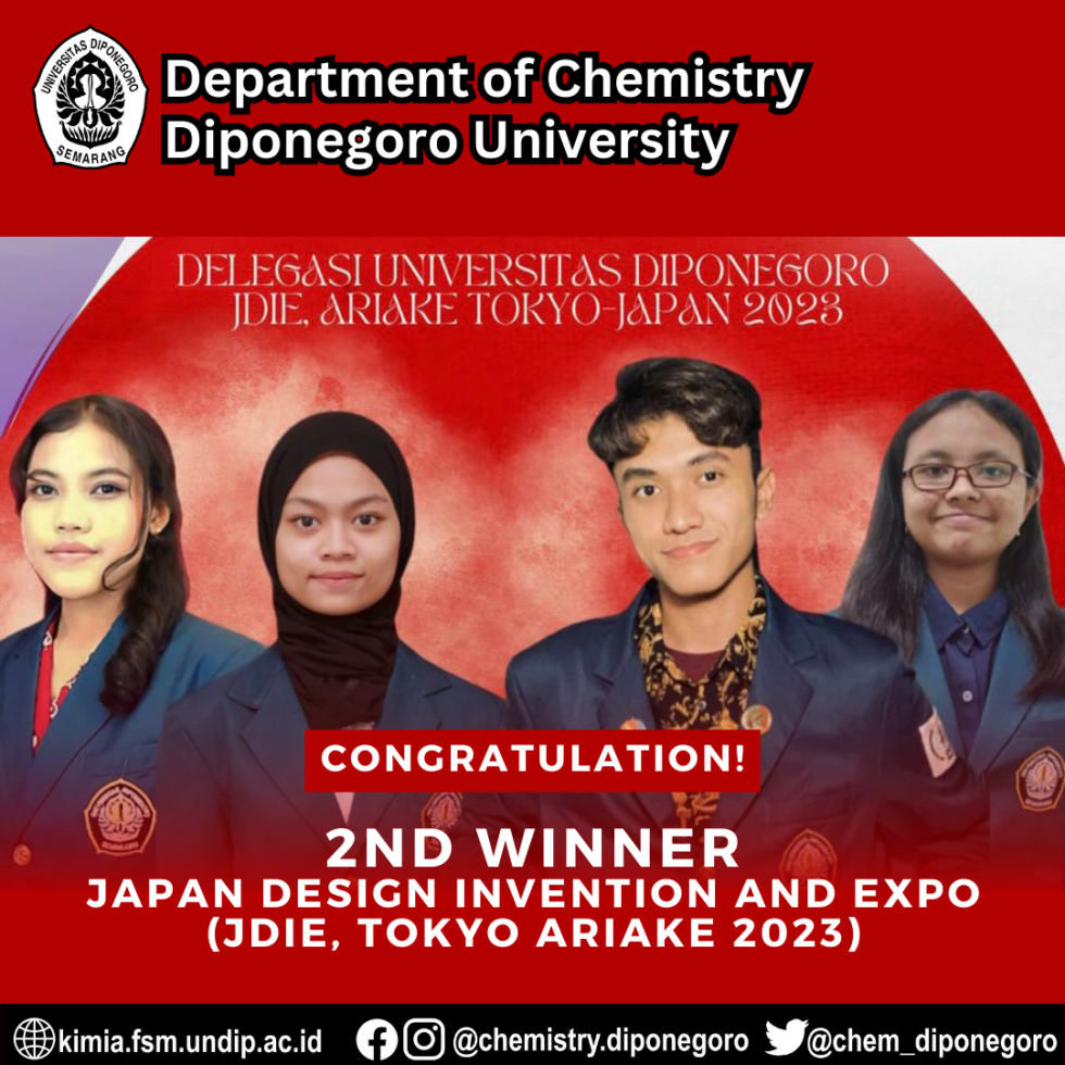 Chemistry Student from Diponegoro University Lead the Team and Achieve ...