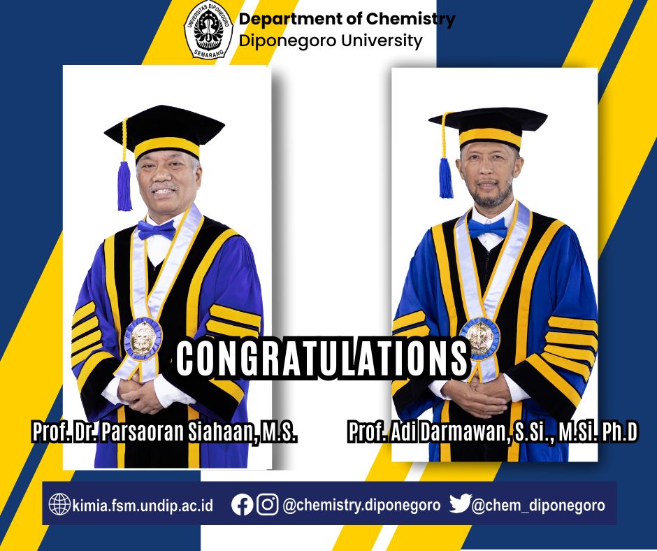 Celebrates Milestone Achievements in Chemistry with Dual Professorial ...
